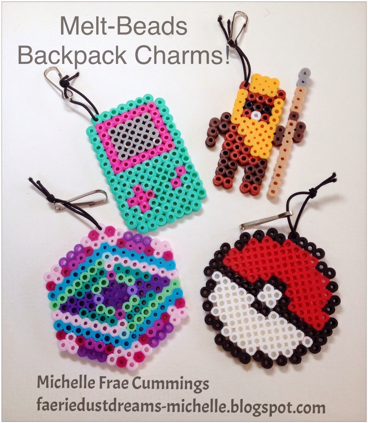 Faerie Dust Dreams: Melt-Beads Backpack Charms!