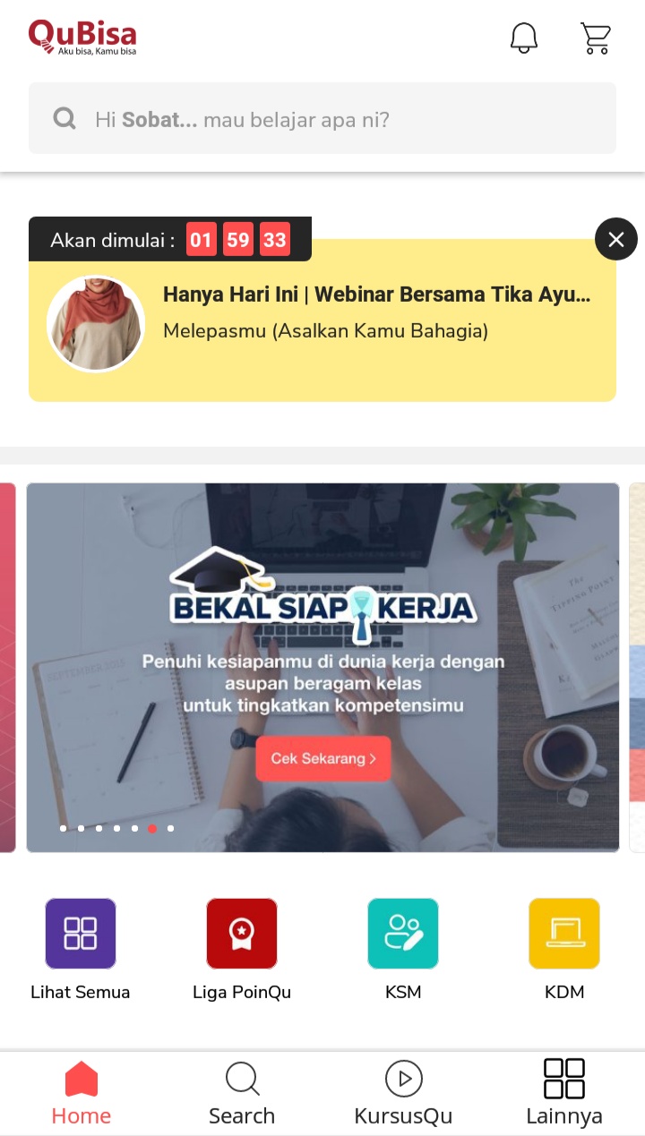 Kursus Online Gratis QuBisa: Belajar Gak Ribet untuk Meningkatkan ...