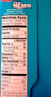 Project: Test It!: Project 4: Kellogg's™ Disney Pixar Finding Nemo ...