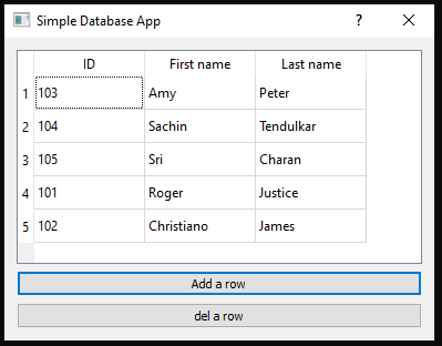 Python GUI using PyQt