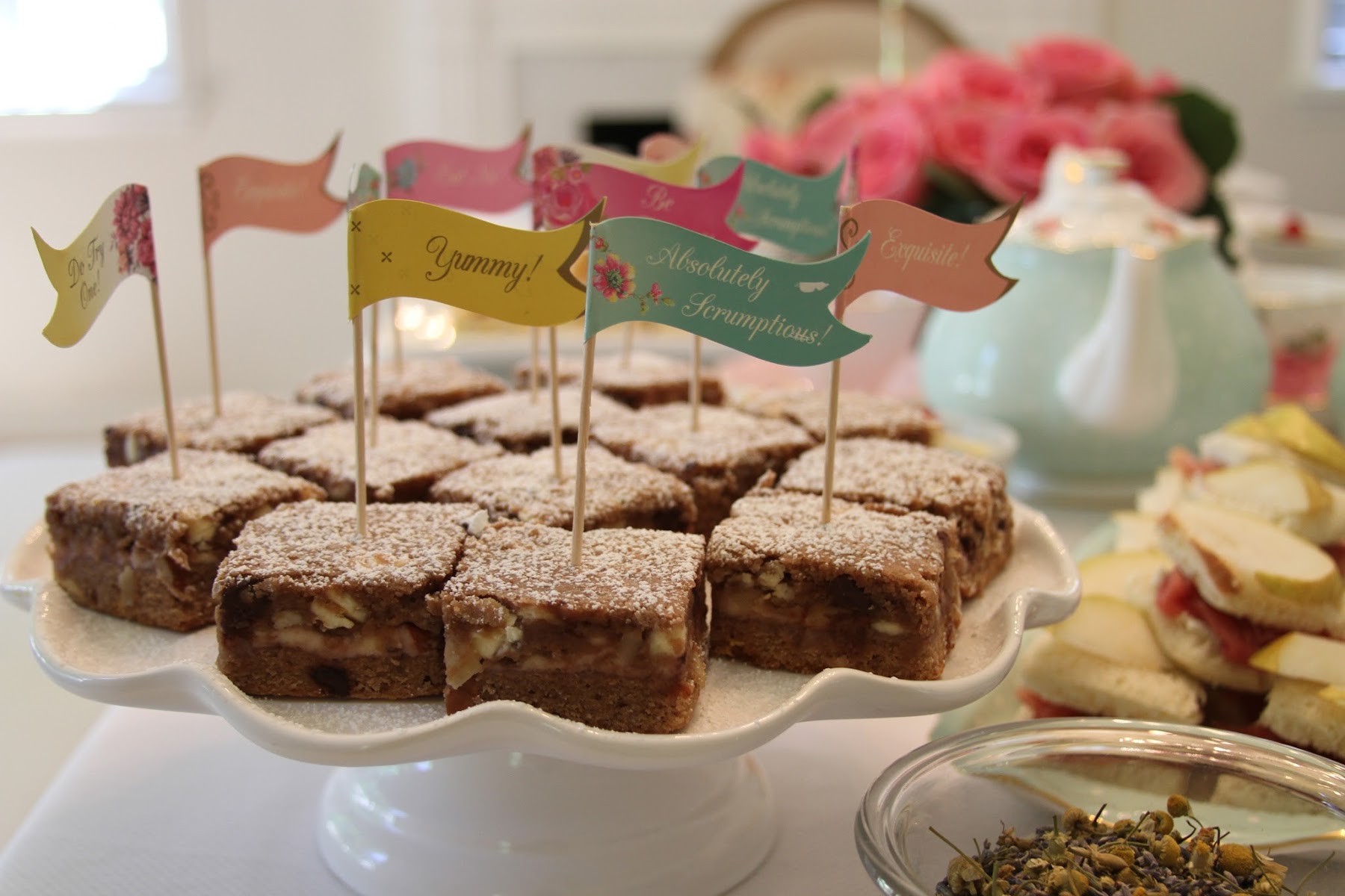 My Food Table: Tea Party