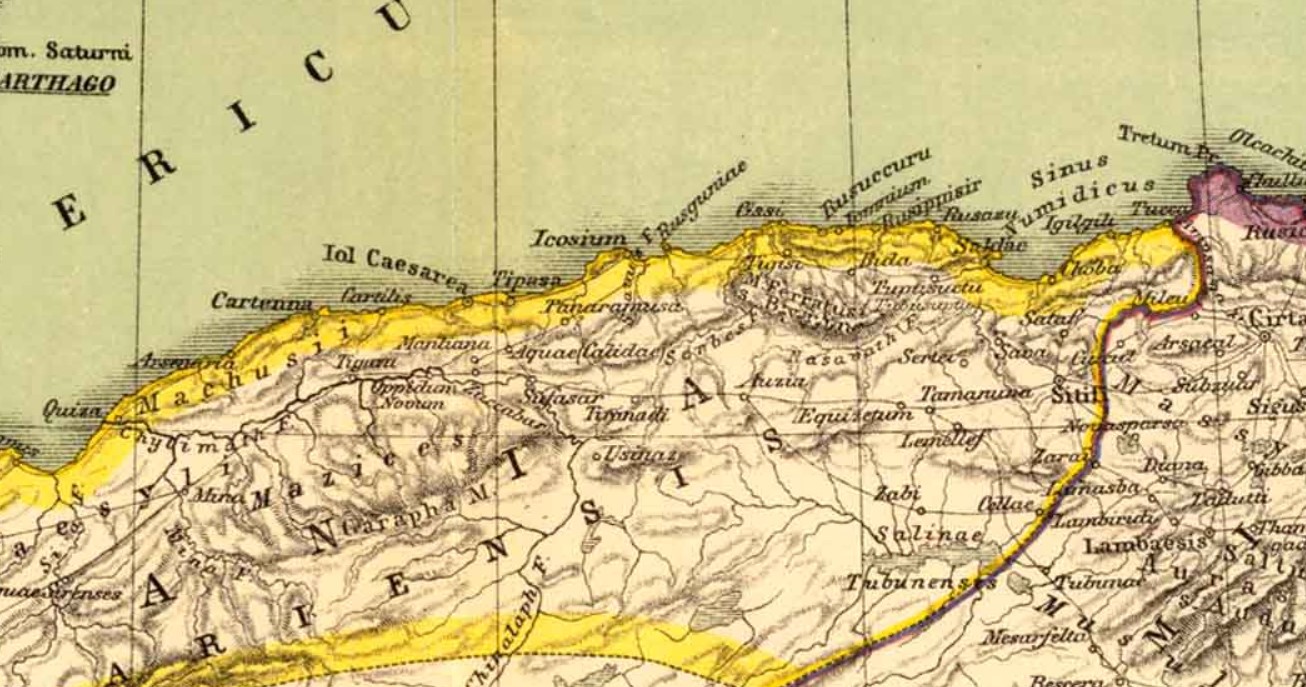 ArqueoLugares: ZUCCHABAR prox. Miliana. Ain Defla. Norte interior. Argelia