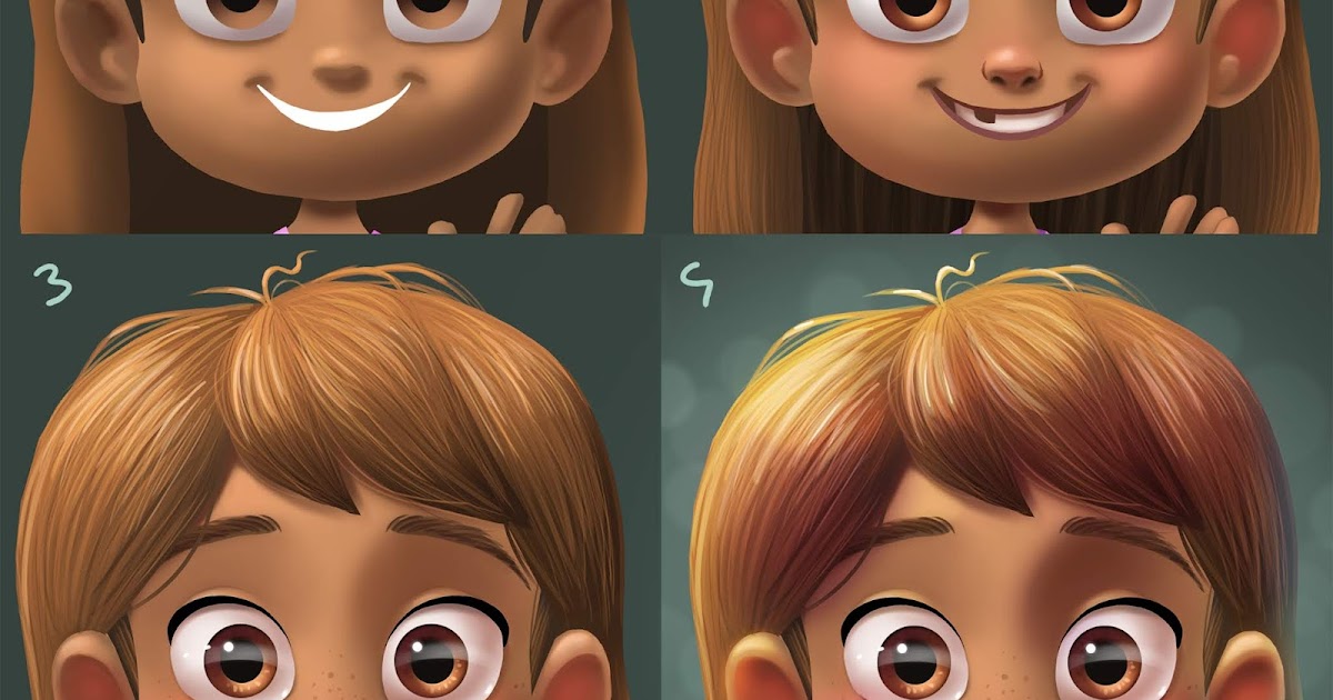 Learning drawing principles: girls