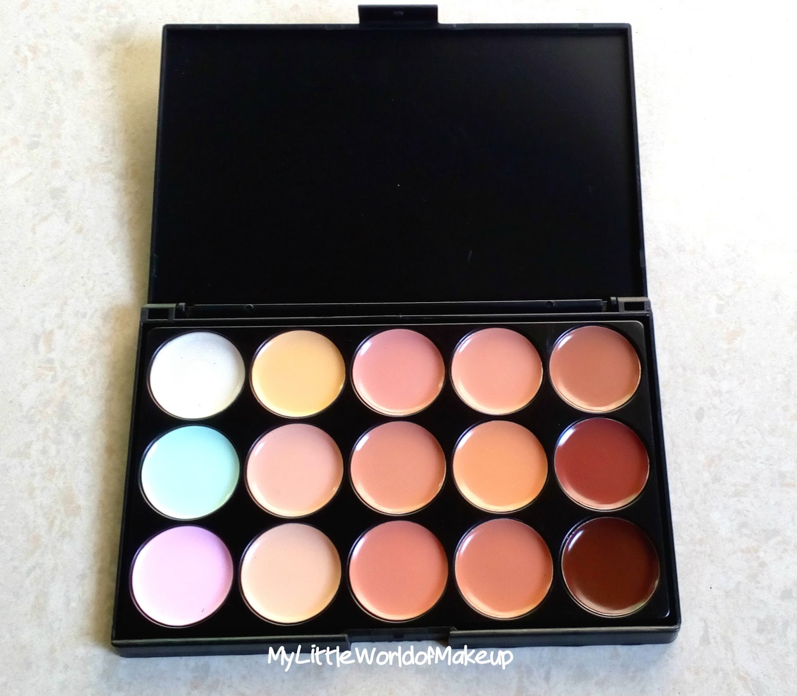 Bornprettystore 15 Colors Concealer Set Makeup Palette Review