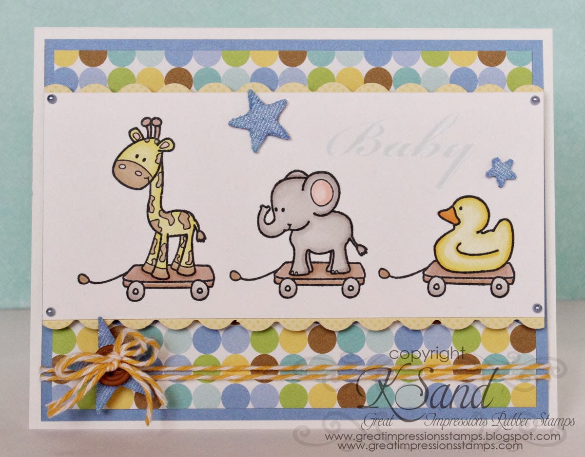 Great Impressions: Baby Card