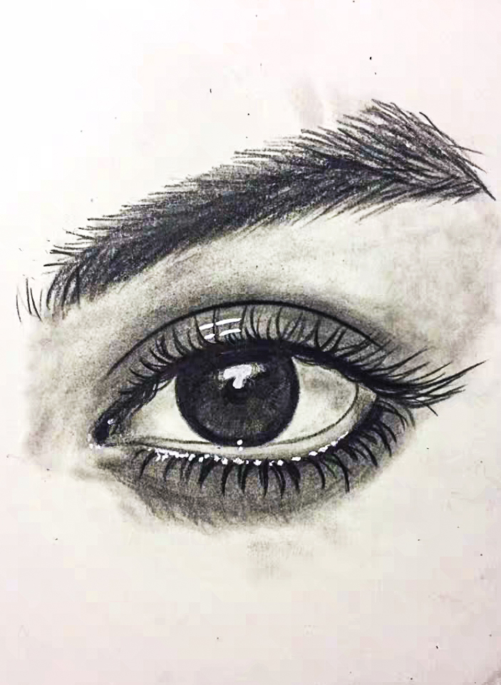 15Create a figure painting heavy light and dark，emphasis on color - HiArt