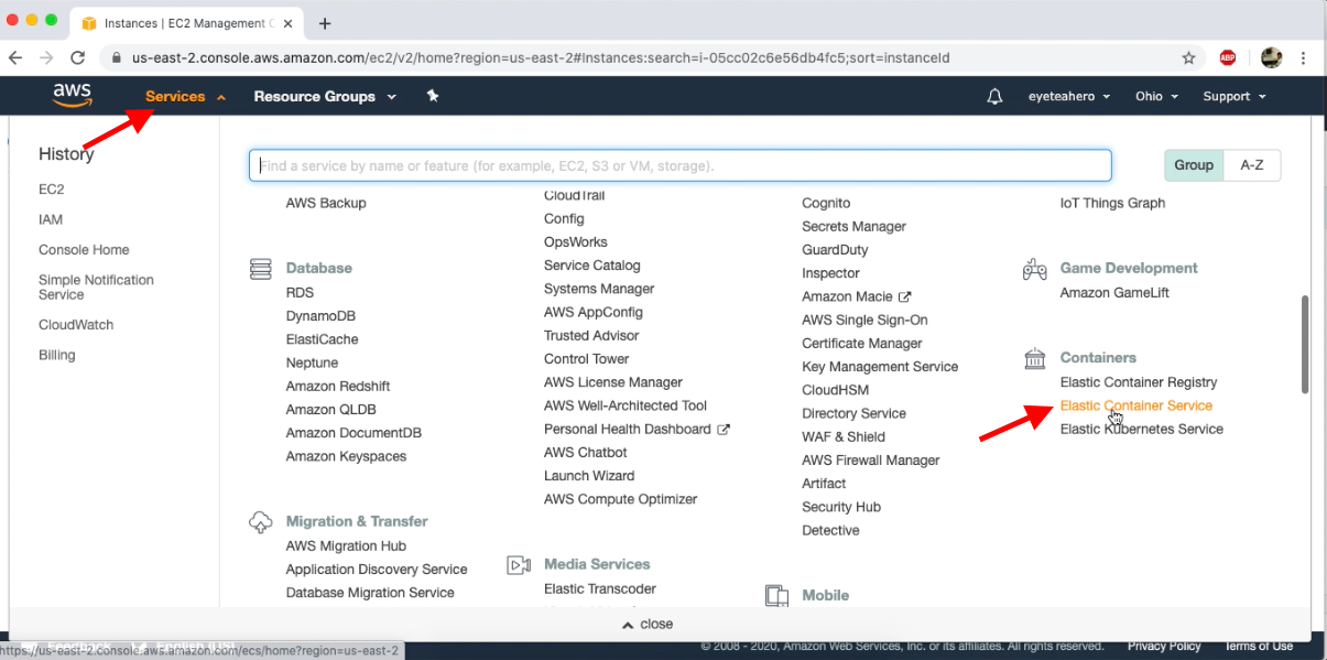 AWS - Create An Nginx Container Using Fargate