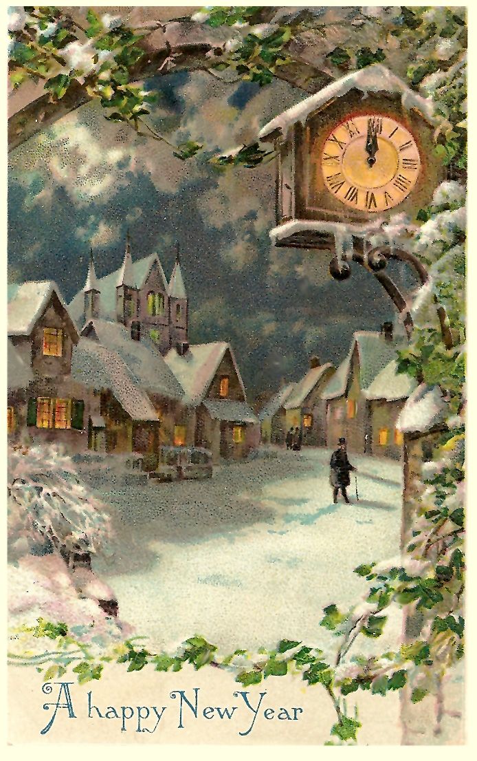 Beatrice Euphemie: A New Year - Vintage Wishes