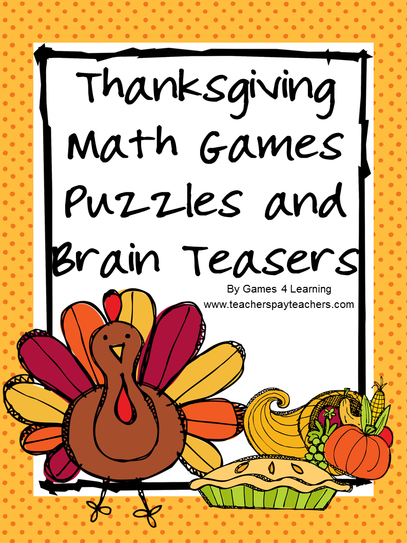 Fun Games 4 Learning: Thanksgiving Freebies