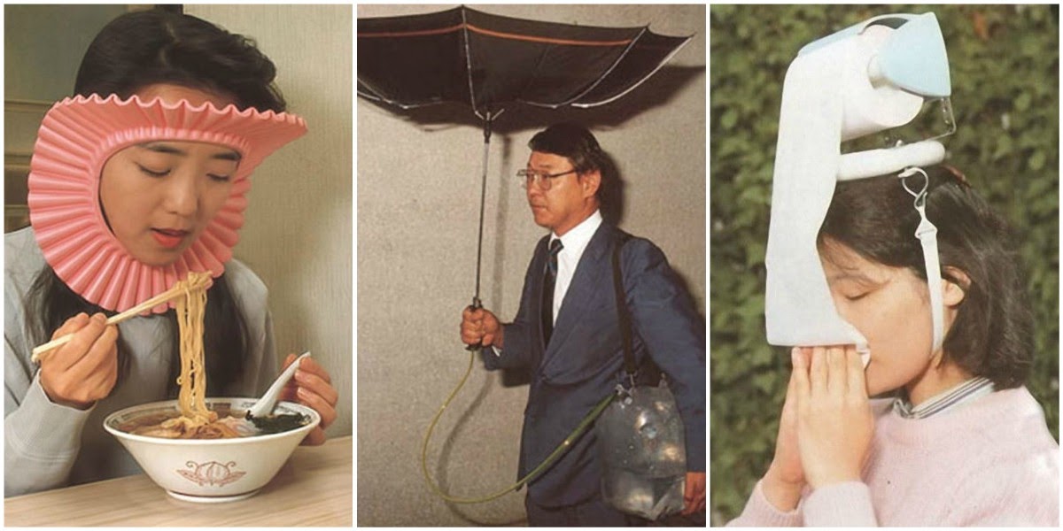 20 Weird Japanese Inventions That We Definitely Need ~ Vintage Everyday