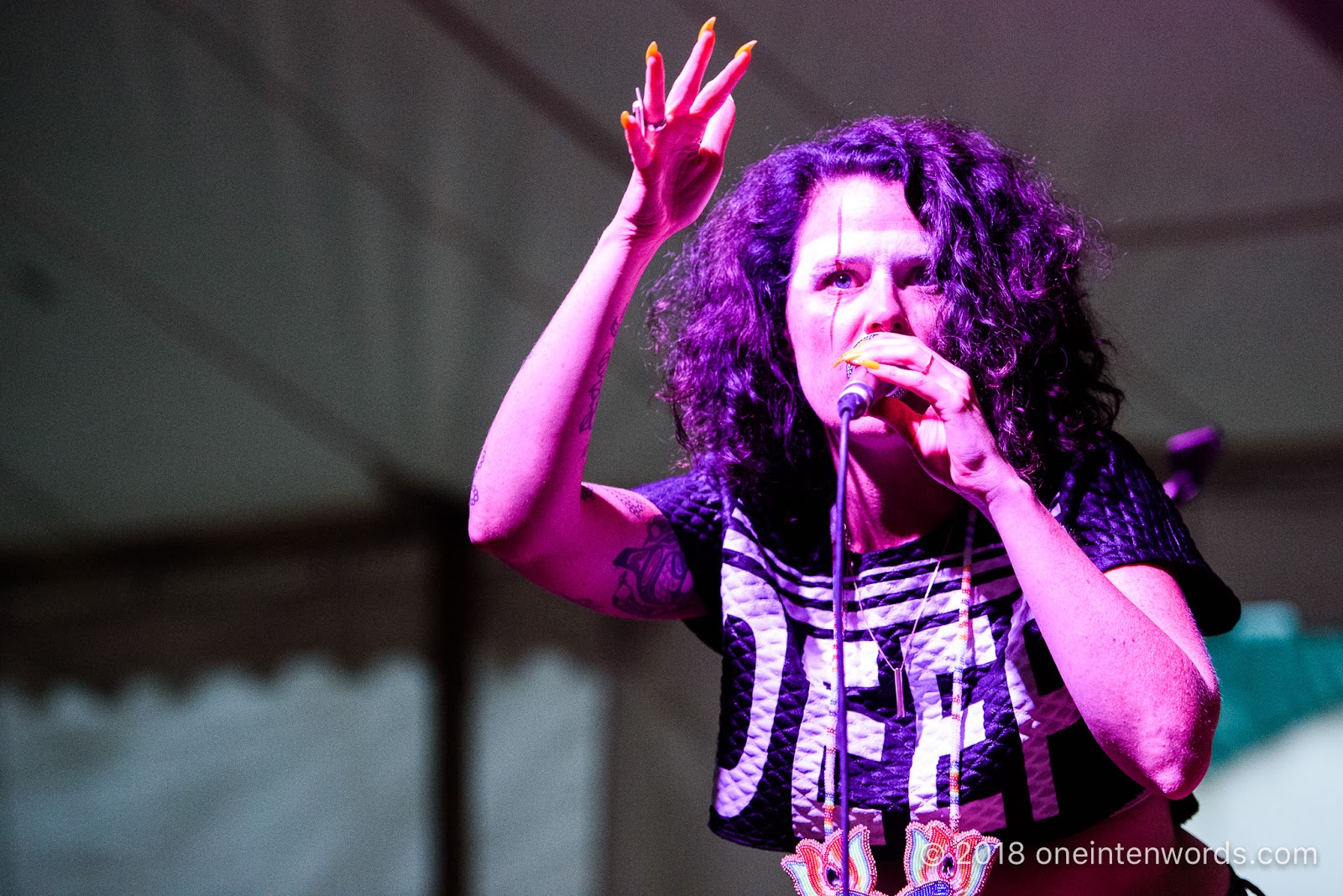 one in ten words: Hillside 2018: Day 1: Iskwé - Concert Photos