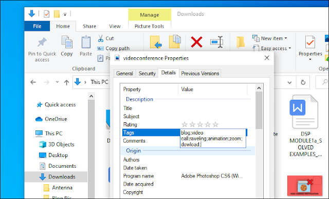How To Tag your Files with Keywords on Windows to find files faster.