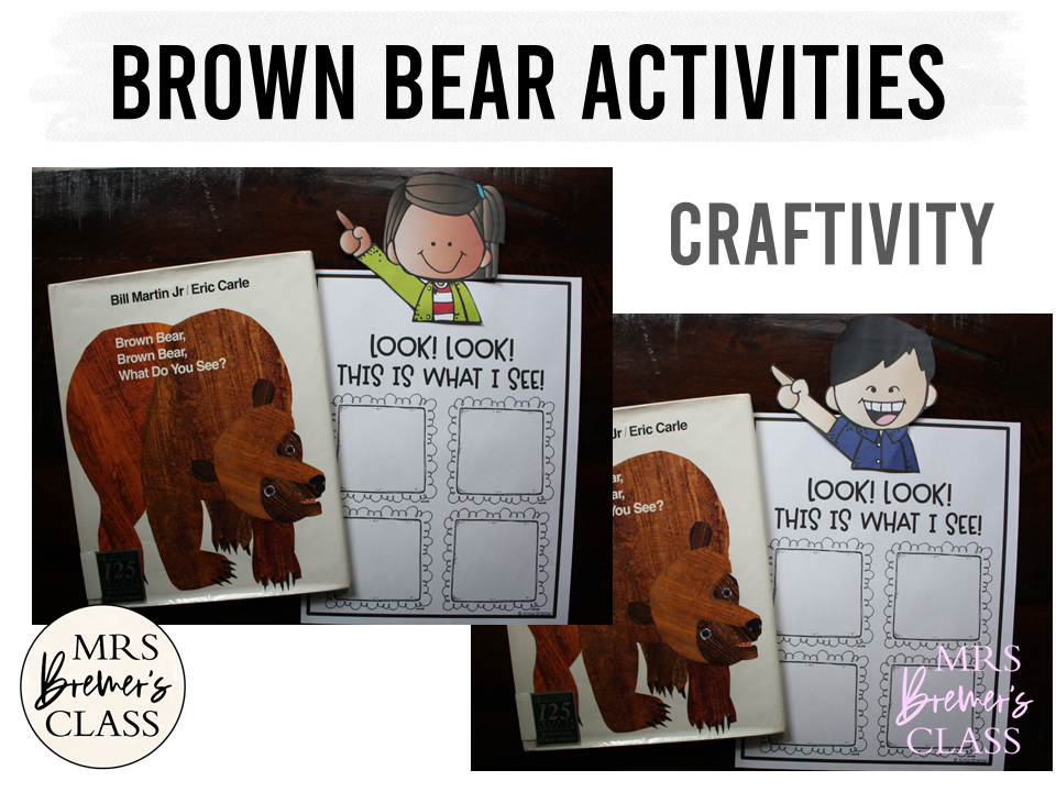 Brown Bear Book Activities | Class Book, Sight Word Reader, Literacy ...