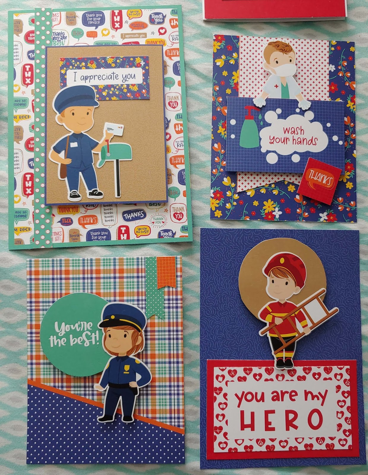 Class Calendar: First Responders Thank You Card Kits