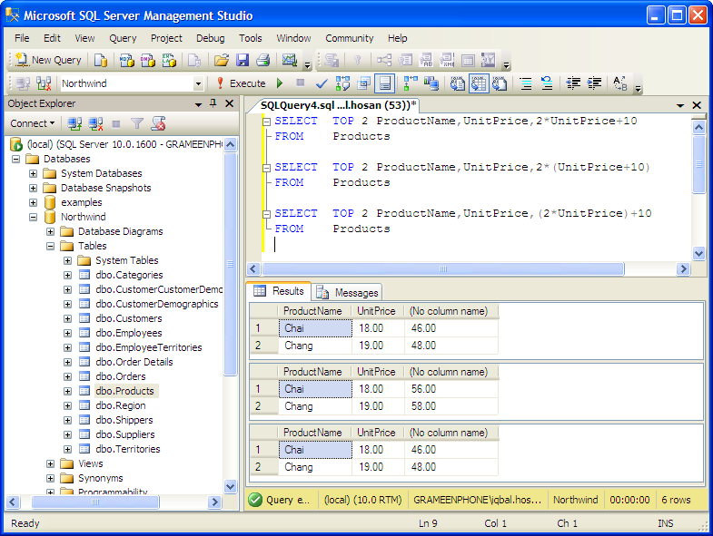 Sampling All Data In Tables In Ms Sql Server ~ Dev Daily Hash