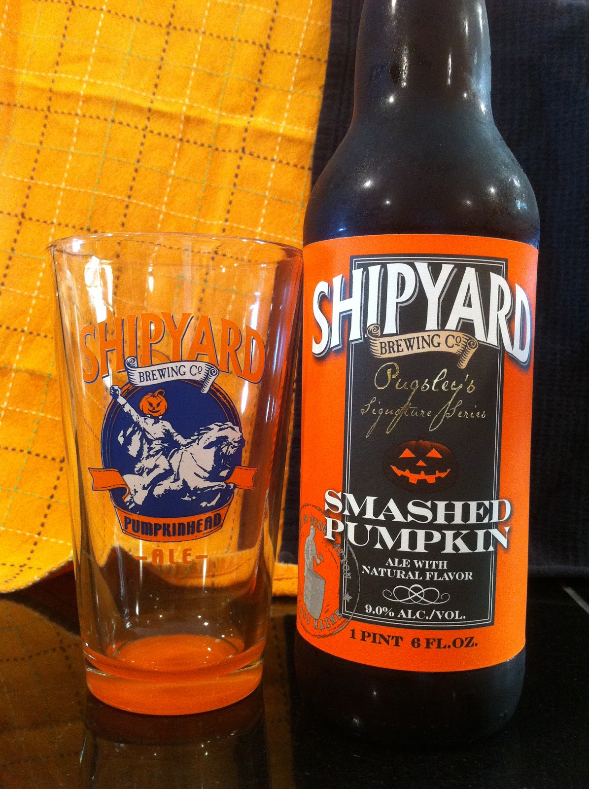 NorCal Beer Blog: Shipyard Brewing Company Smashed Pumpkin Ale