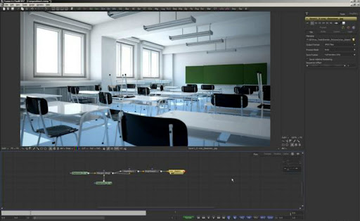 V-Ray for Softimage tutorial: Setup Lighting for an indoor scene ...
