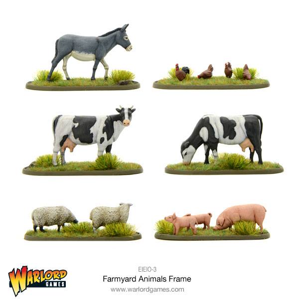 Tabletop Fix: Warlord Games - Farm Animals Preview
