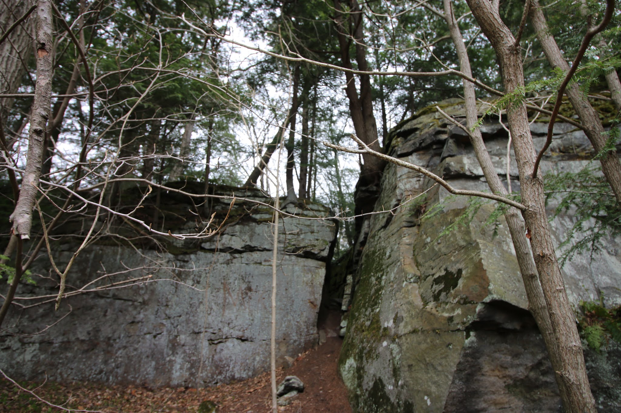 Frew Mills Falls Area of Slippery Rock Creek and Grant City Falls ...