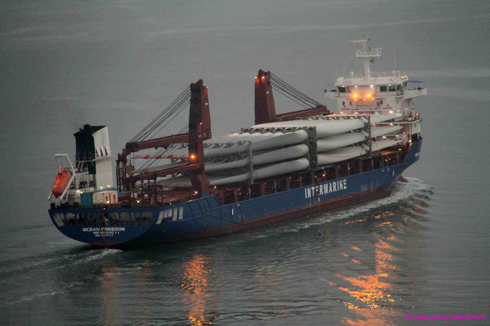 Santos Shiplovers: M/V Ocean Freedom / WDF9323 - Classe "F" que faltava ...