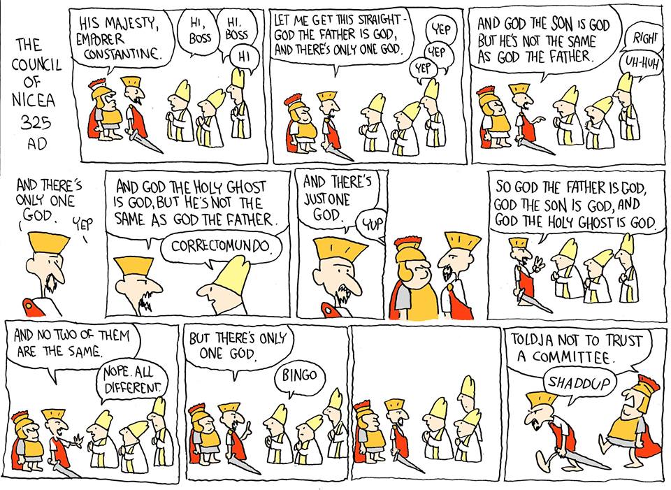 On Faith Canada: Religious Humour Goes Overboard with Comic Strip