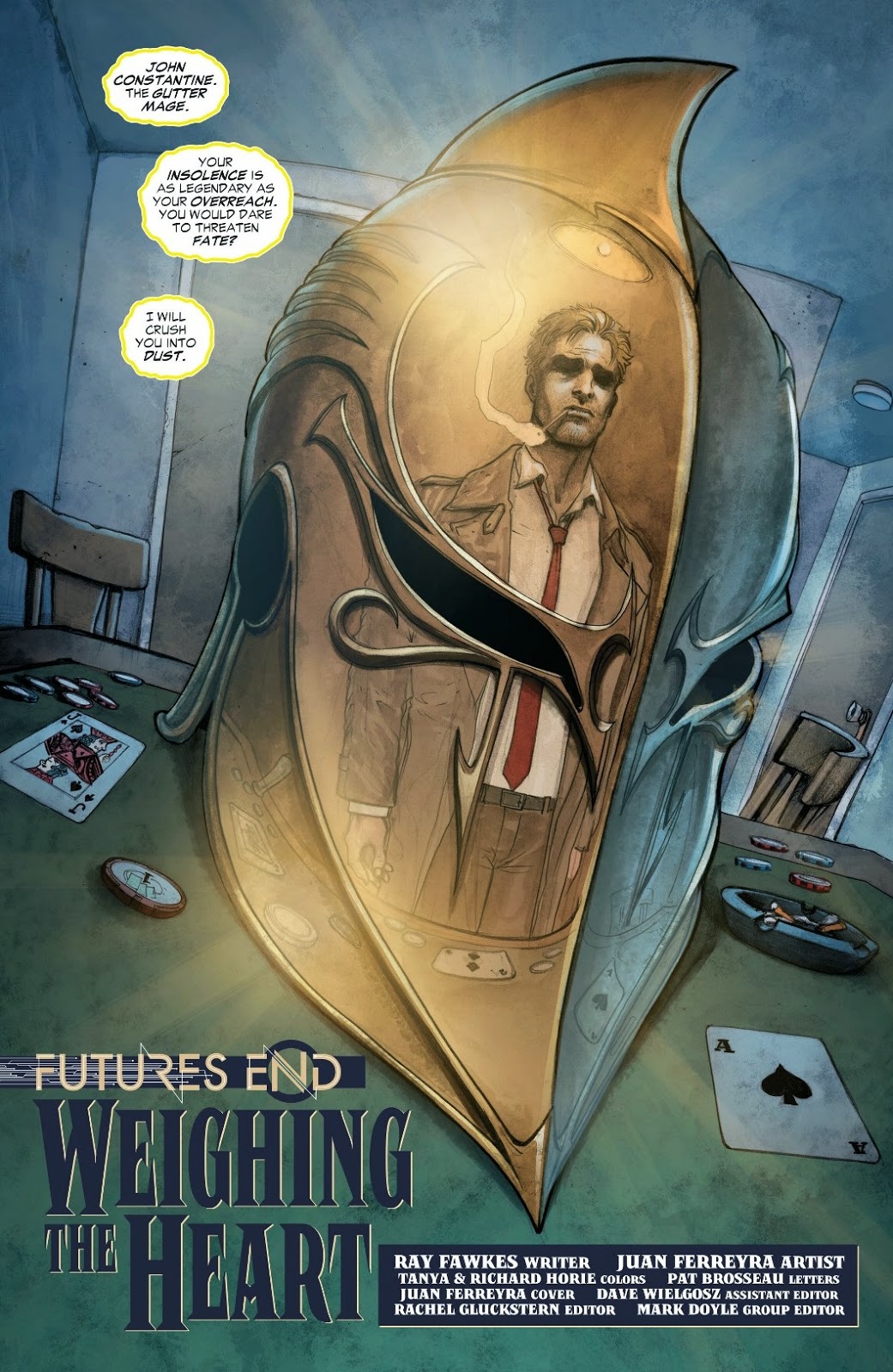 Weird Science DC Comics: Constantine: Futures End #1 Review and *SPOILERS*