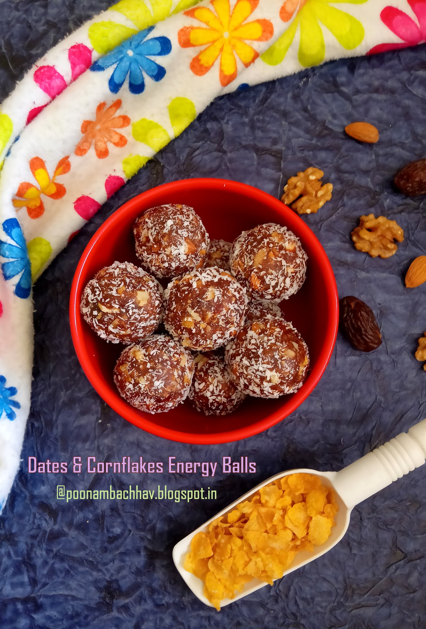 Annapurna: Dates and Cornflakes Energy Balls