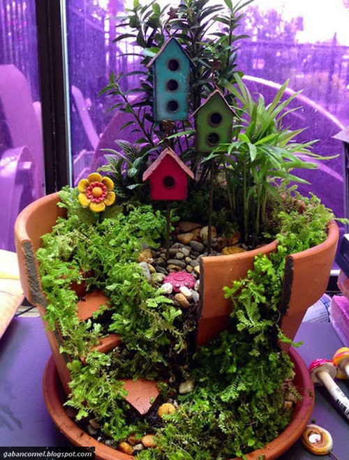 Menakjubkan, Hiasan Pasu Bunga Yang Pecah Seakan Alam Fantasi. - Gaban ...