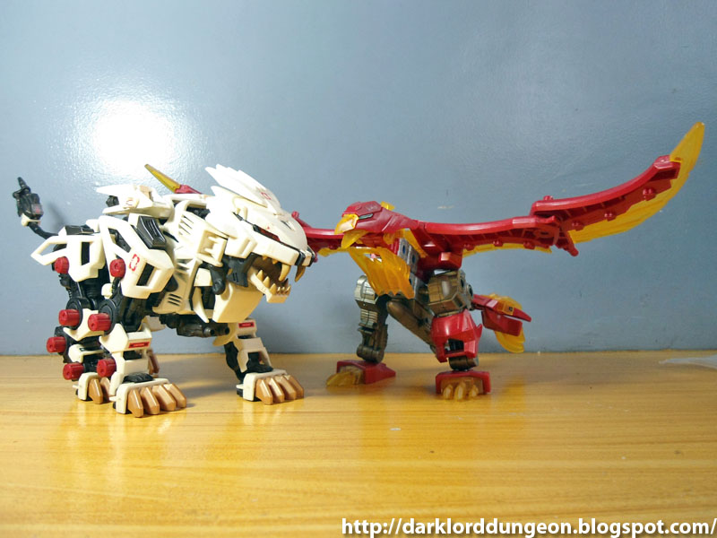 GeekMatic!: Zoids: Liger Zero Phoenix