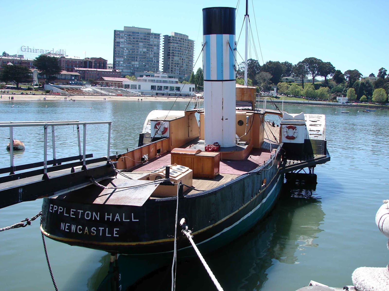 Photographic Allsorts: Eppleton Hall Paddle Tug In San Francisco April 2009