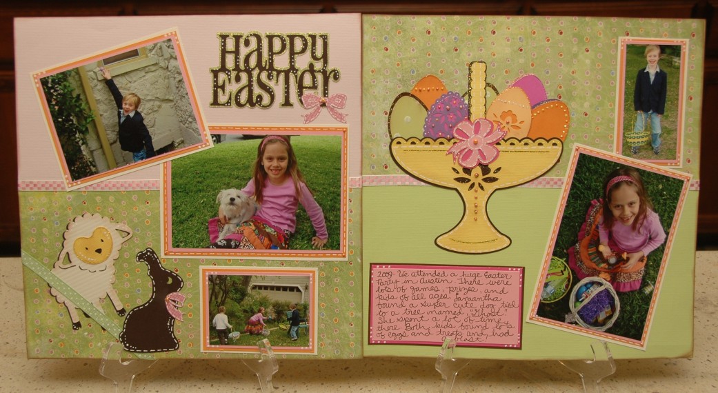 Monique Griffith Designs: Happy Easter Layout