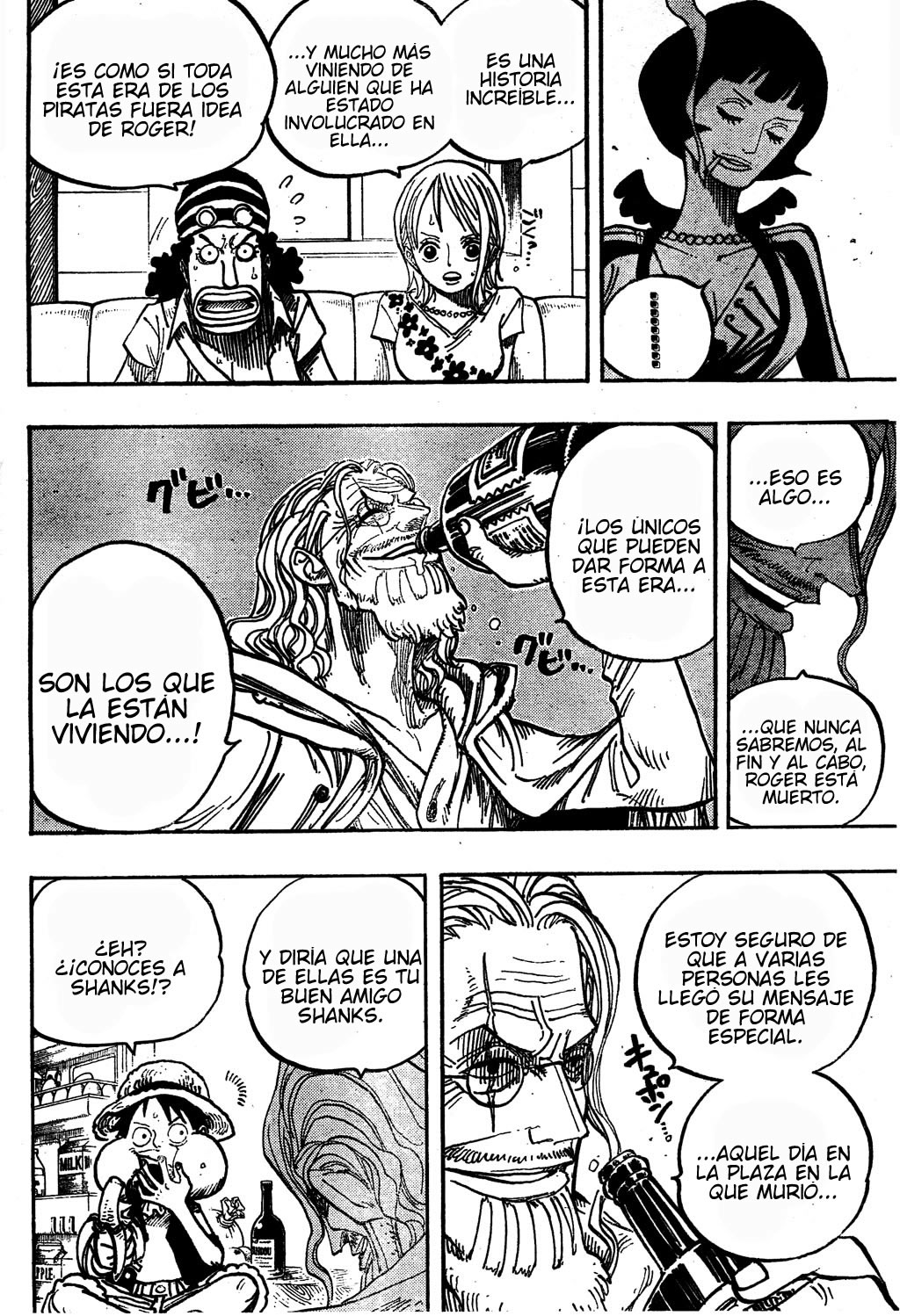 One Piece Manga Capitulo 506. Roger y Raileigh ~ ParaisoGrandLine