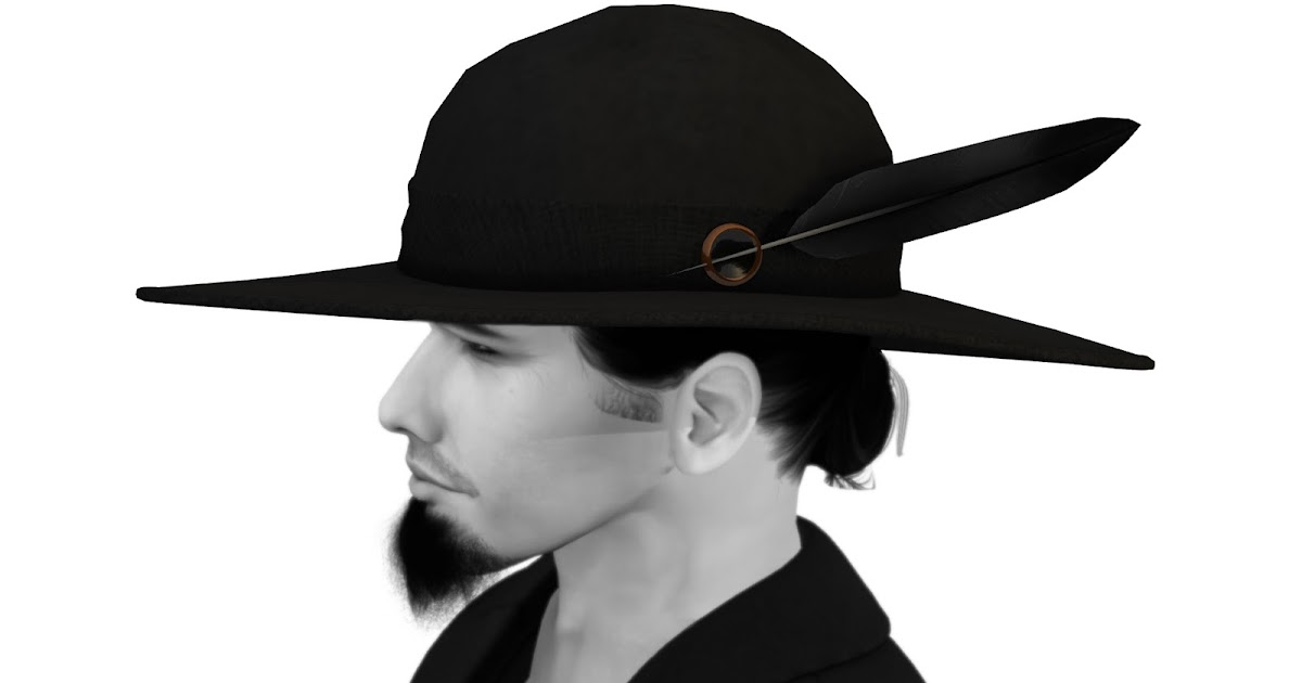 Real Hats! JfL's store blog, hats for men: Wide round hat #2