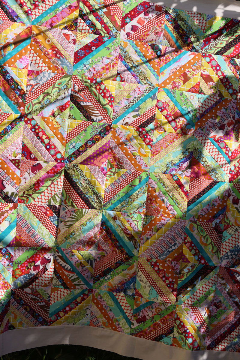 Behind the hanged top is a fig tree, and in the corner you can see a ...