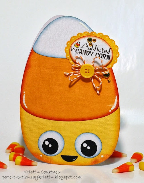 Paper Creations by Kristin: Candy Corn Card