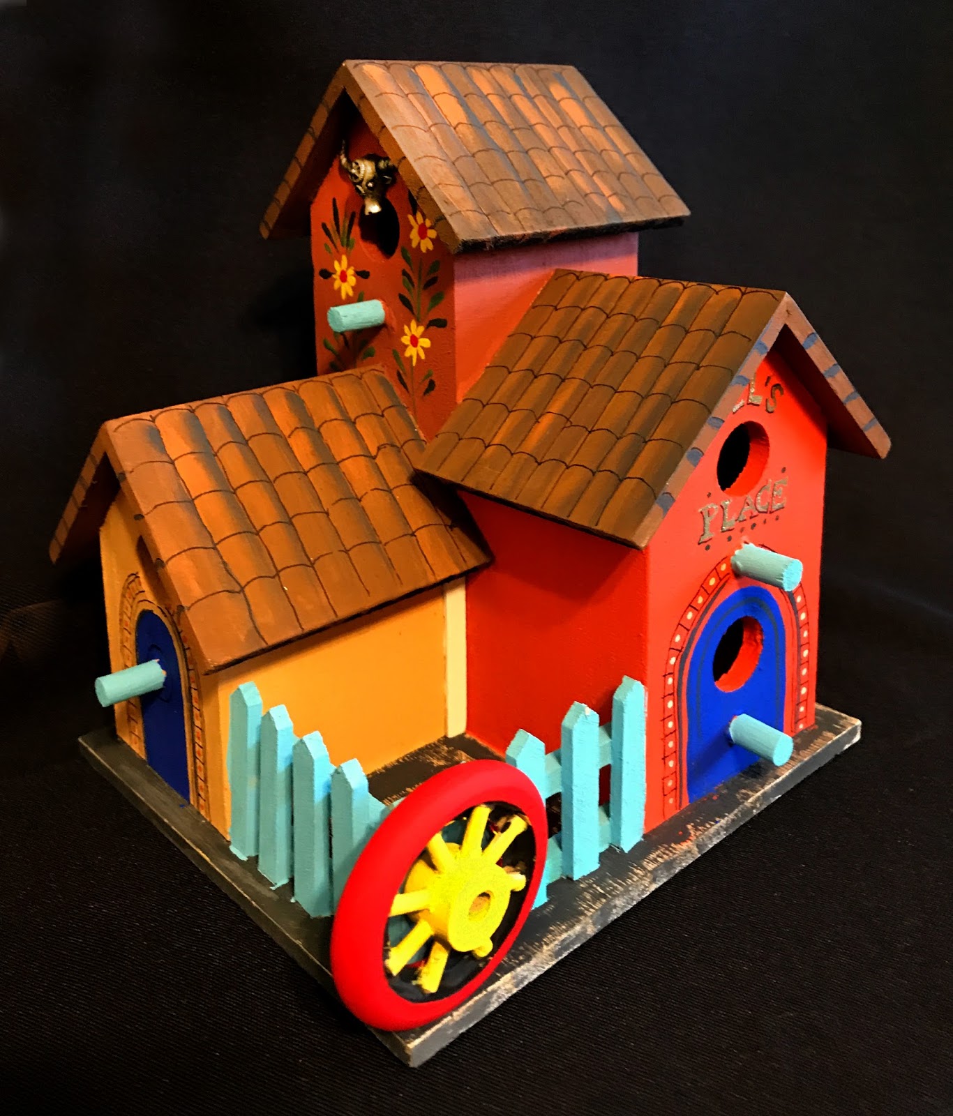 Krug's Studio: Under The Gun: Creating A Fabulous Birdhouse