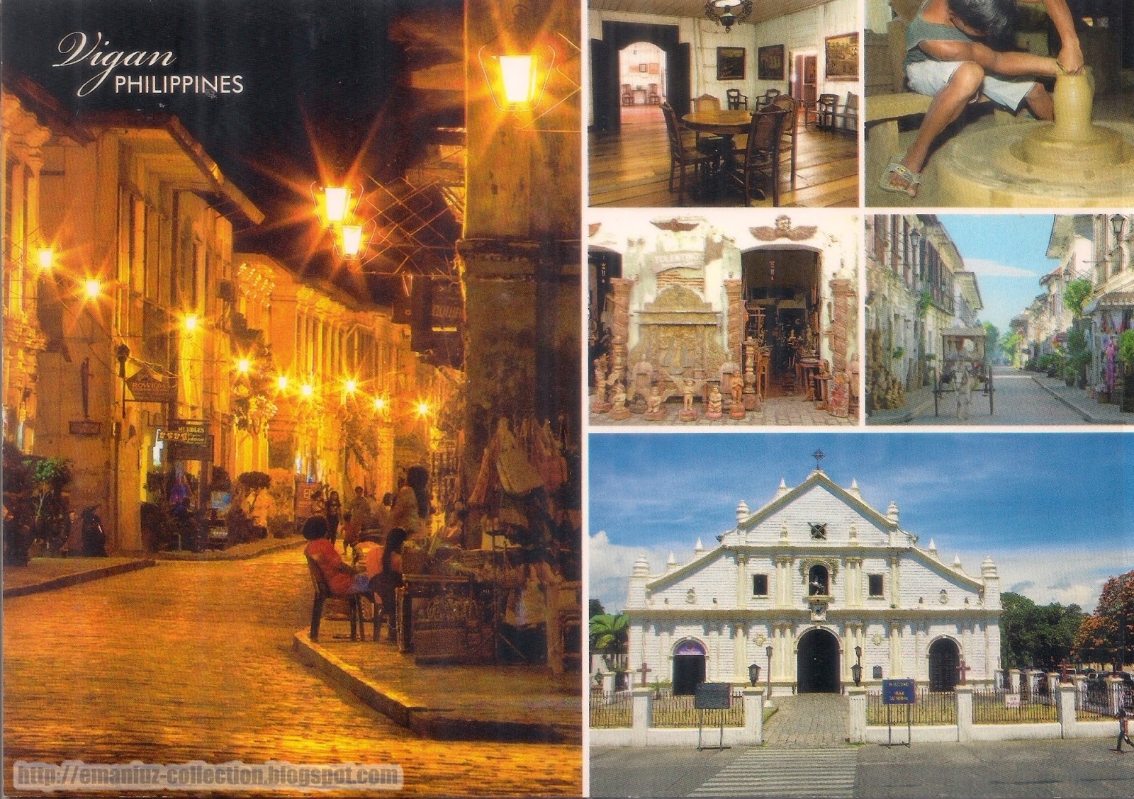 Postcard of the Philippines | Vigan Heritage Village, Ilocos Sur ...
