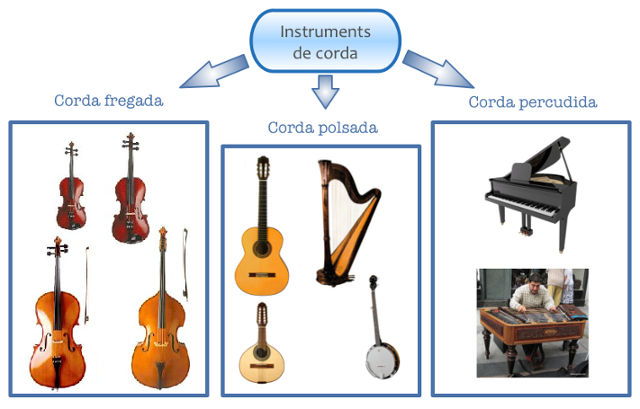 MÚSICA PEDRAFORCA: INSTRUMENTS DE CORDA