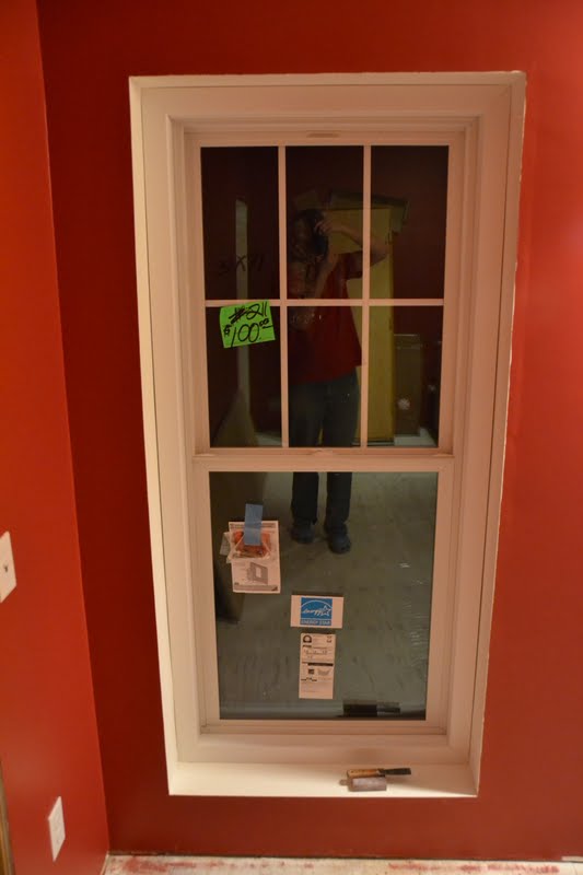 David's ICF Home Build: Window trim and retaining wall completion