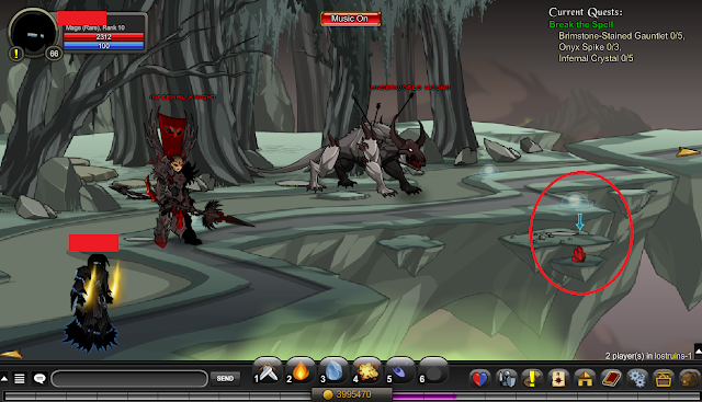 How to get Light Caster Class ~ AQW World