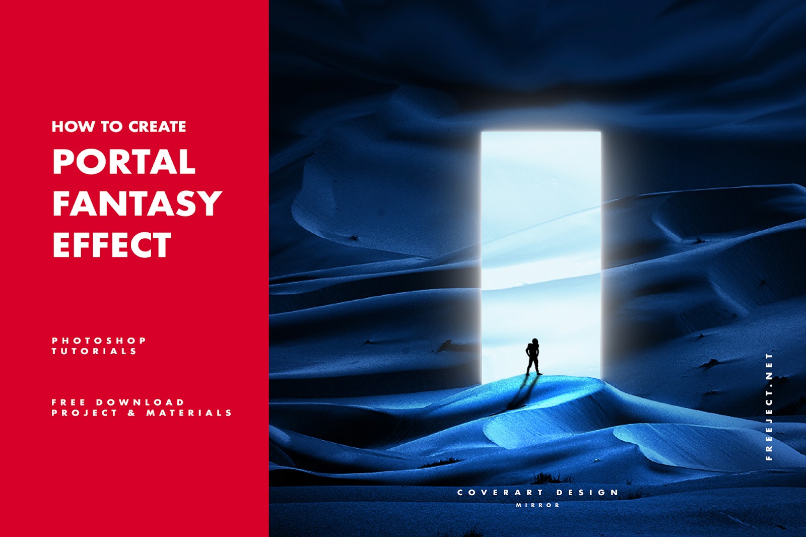How to Create Portal Fantasy Manipulation - Photohshop Tutorials