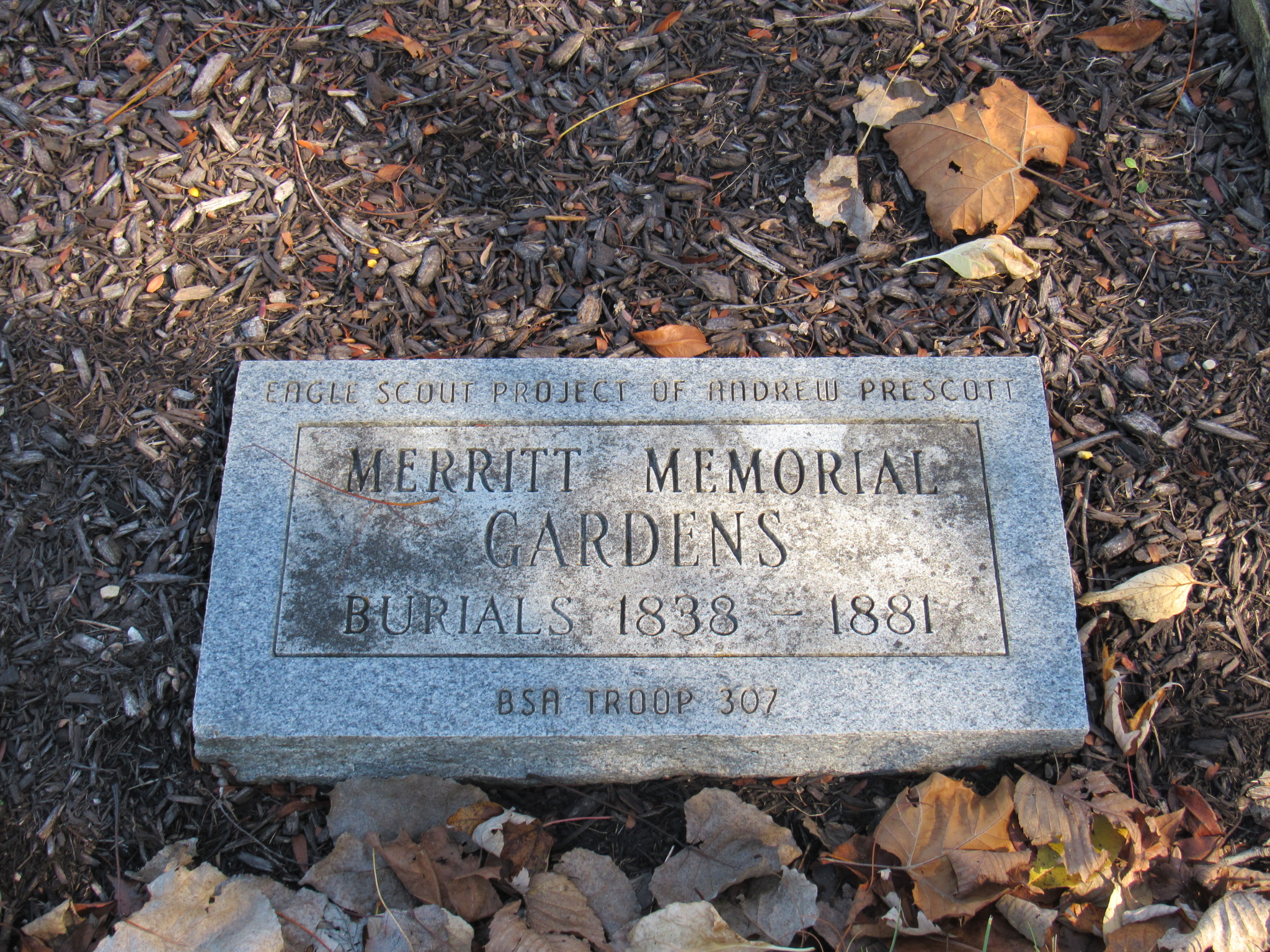 A Walk Through The Tombstones: Merritt Memorial Gardens