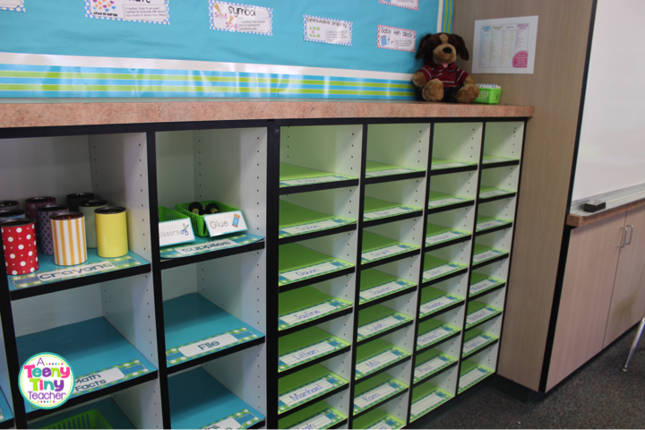 Extra Cubbies - A Teeny Tiny Teacher