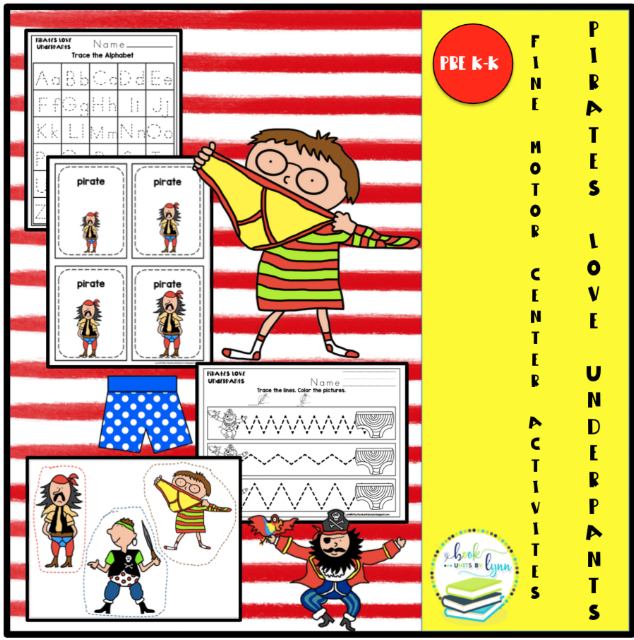 Pirates Love Underpants ~ Book Units by Lynn