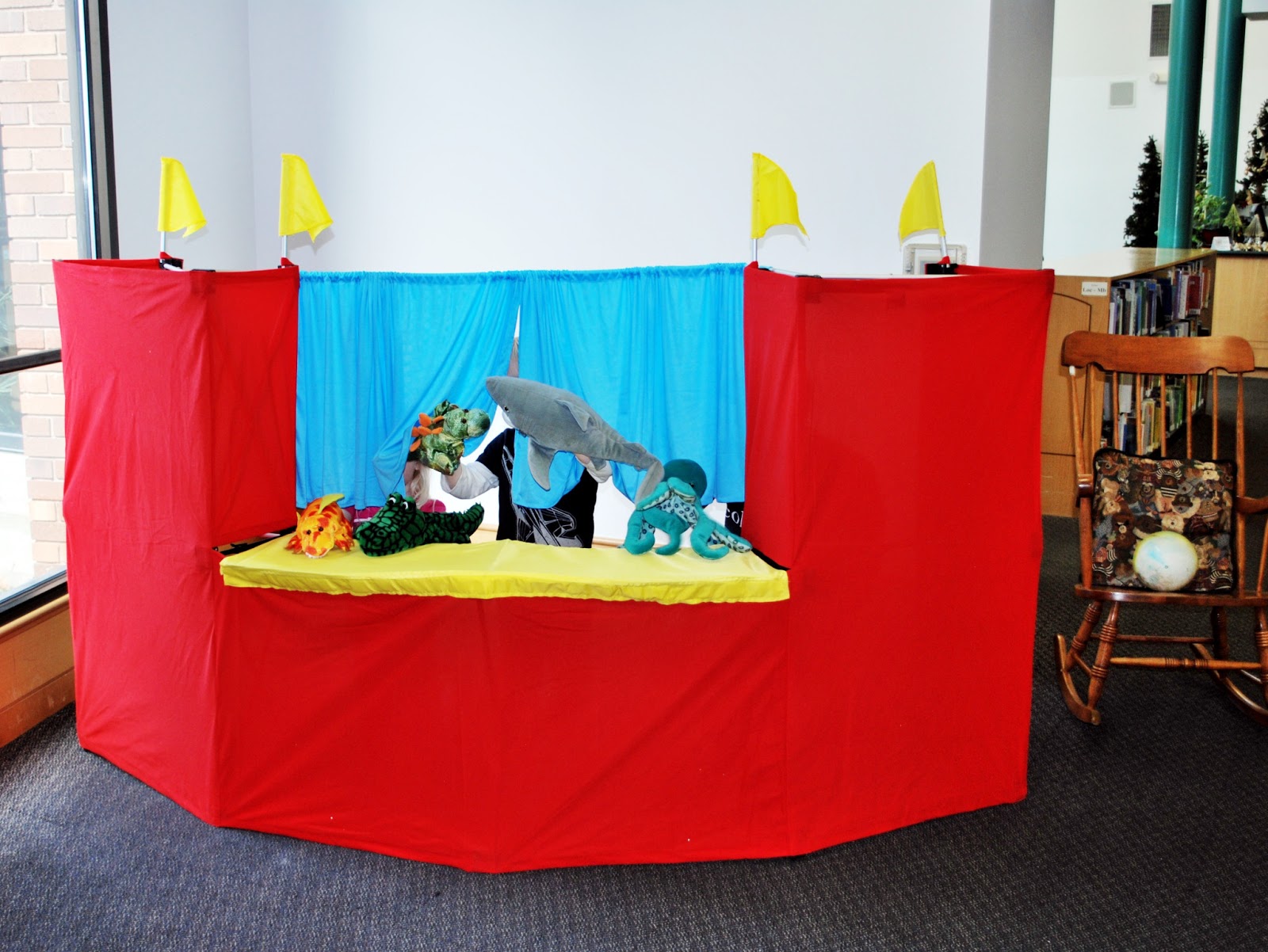 Laptime and Storytime: Puppet Stage tryouts