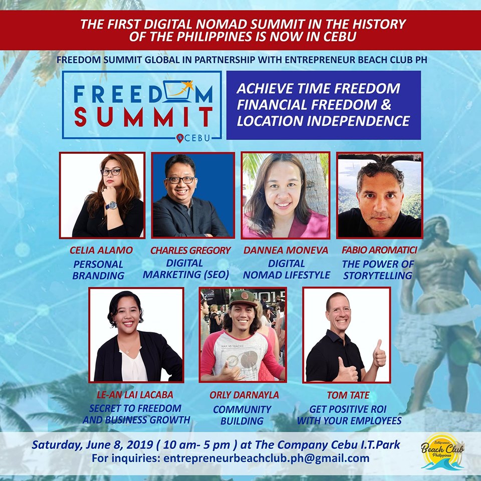 Freedom Summit: Achieve time, financial freedom & location independence ...