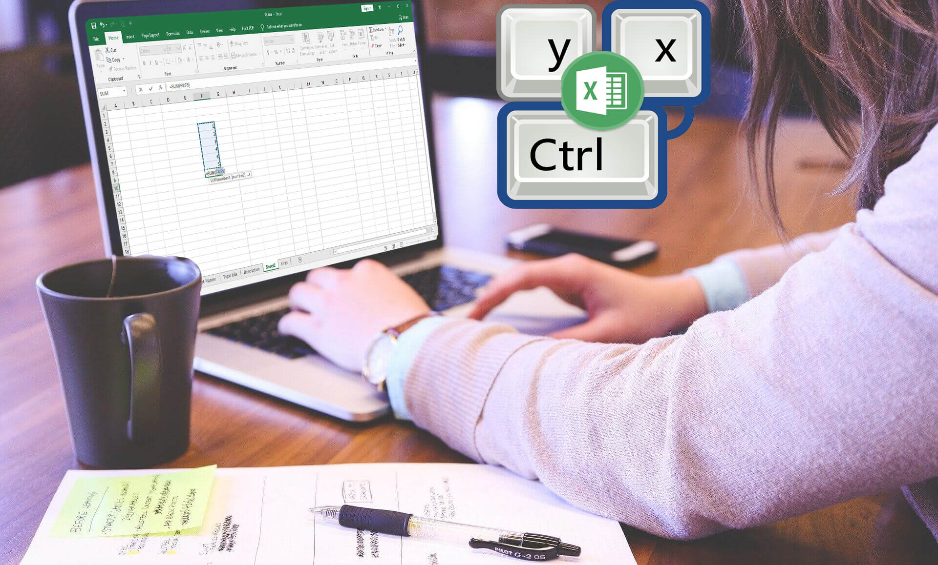 The best 36 Excel shortcuts to save time