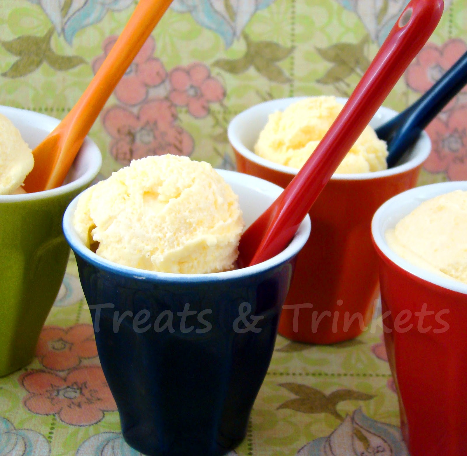 Treats And Trinkets Frozen Peach Yogurt Cream