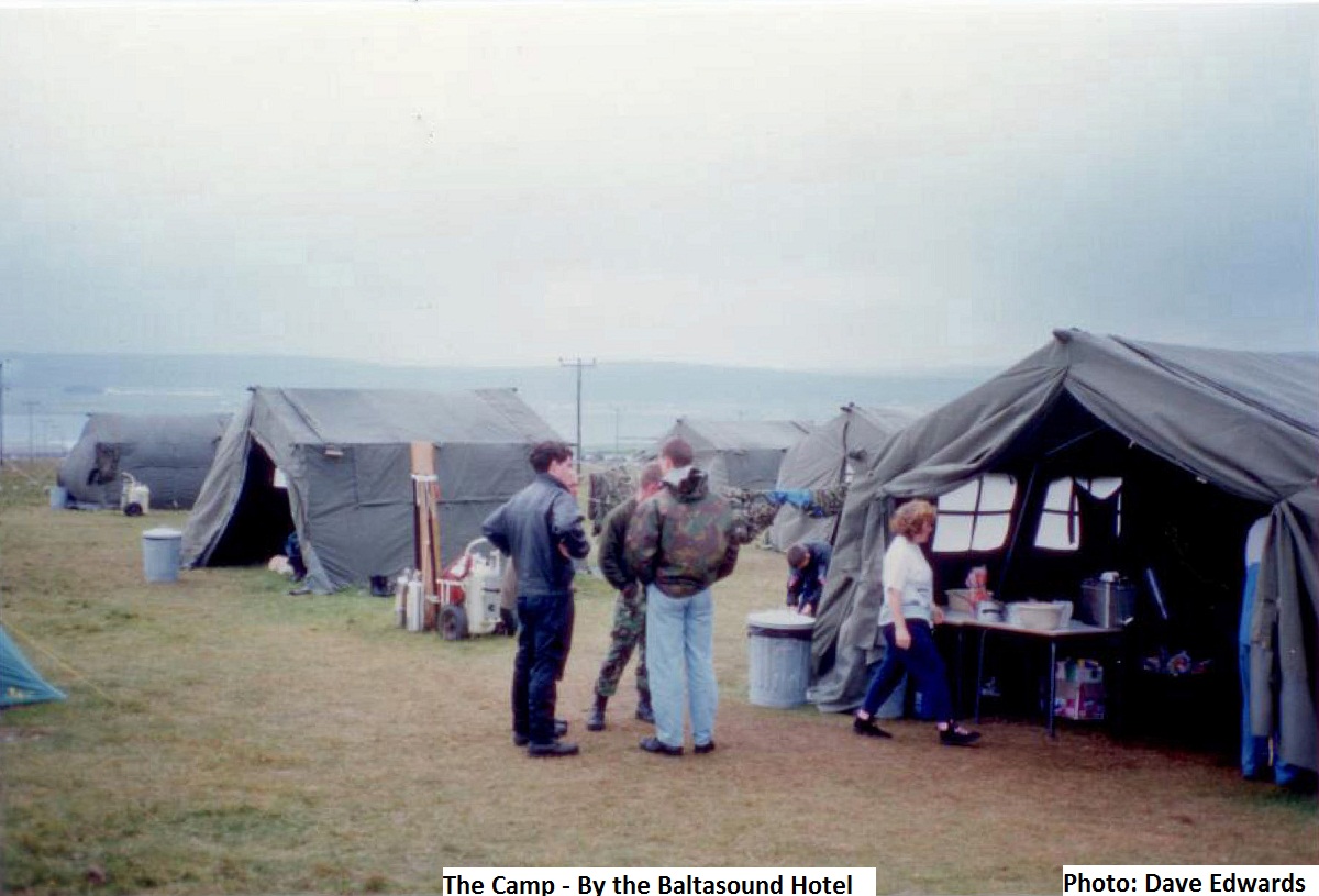 A History of RAF Saxa Vord: Air Training Corps Visit to Unst - 1991