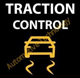 Traction control in car